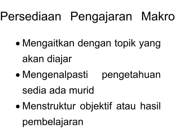 Pngajaran makro ppt | PPTX