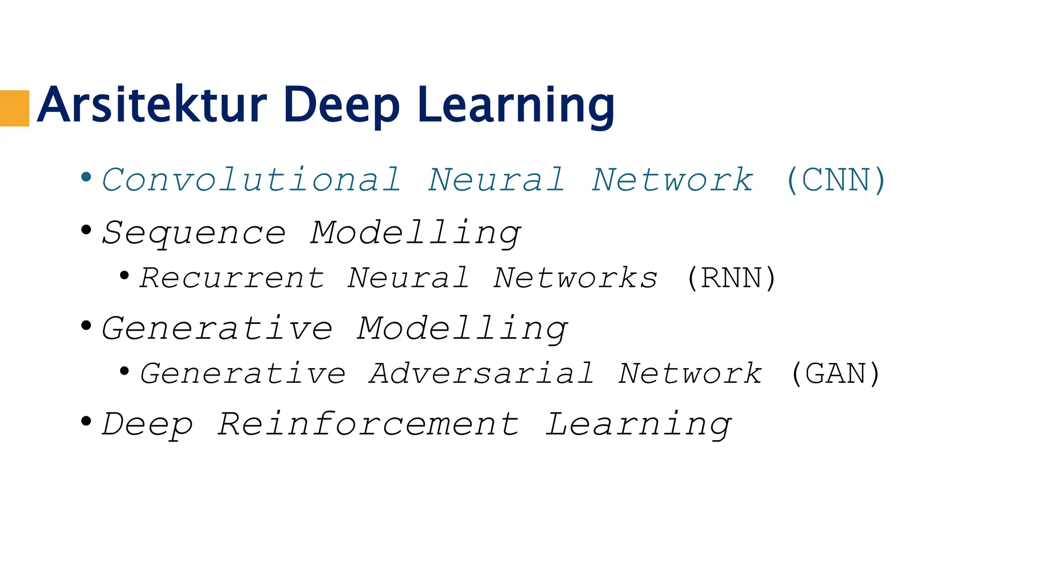 Pengantar Deep Learning Untuk Pembelajaran Deep Learning | PPTX