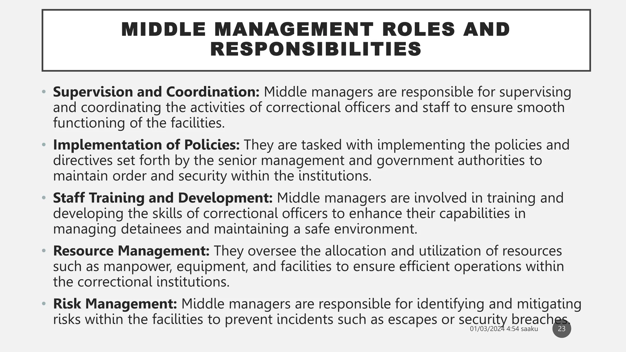 PAPUA NEW GUINEA - CORRECTIONAL SERVICES | PPTX