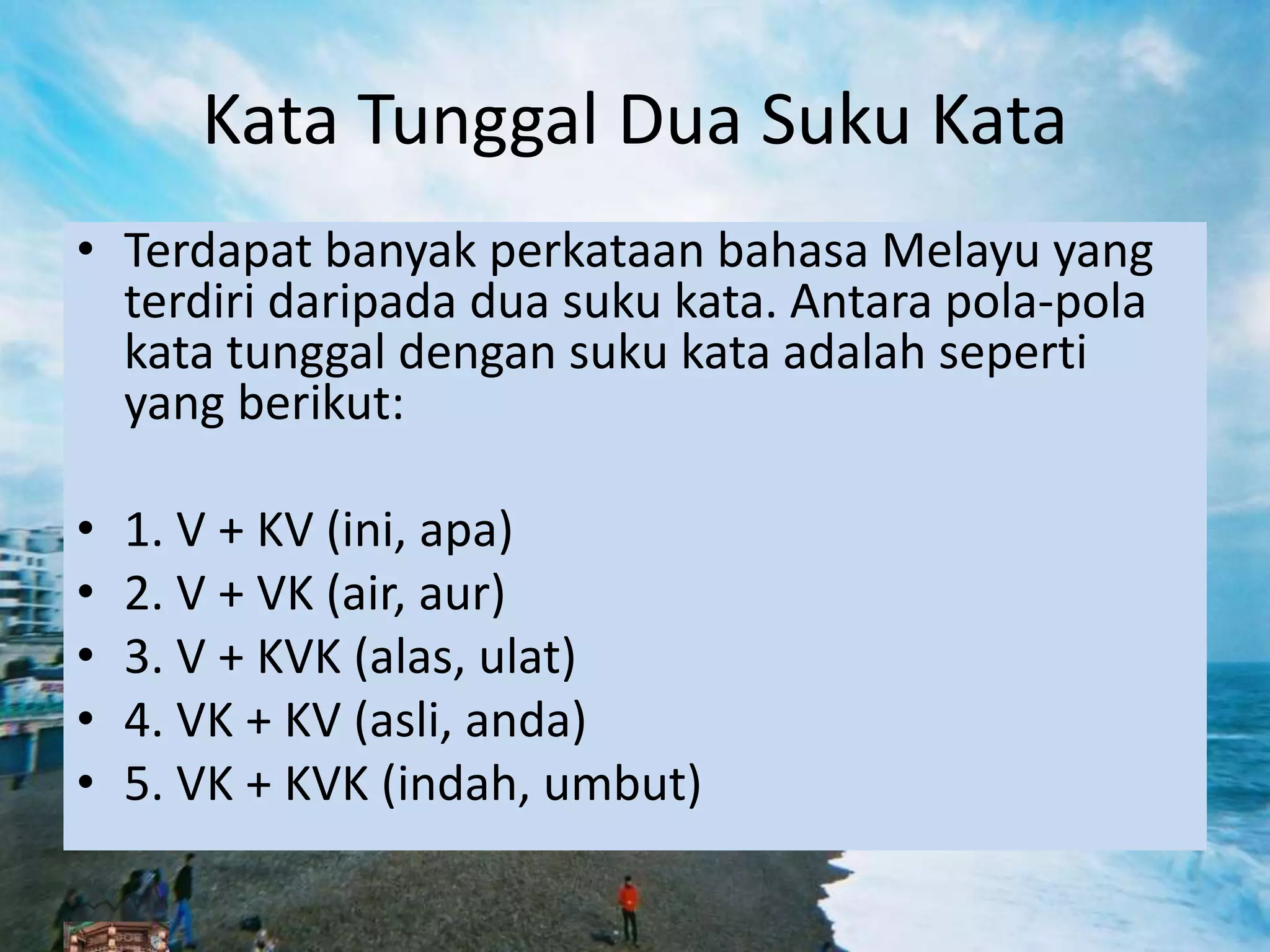 Pengantar Bahasa Melayu-Morfologi | PPTX