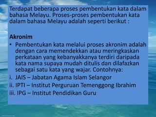 Pengantar Bahasa Melayu-Morfologi | PPTX