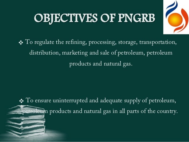 Petroleum and natural gas regulatory board