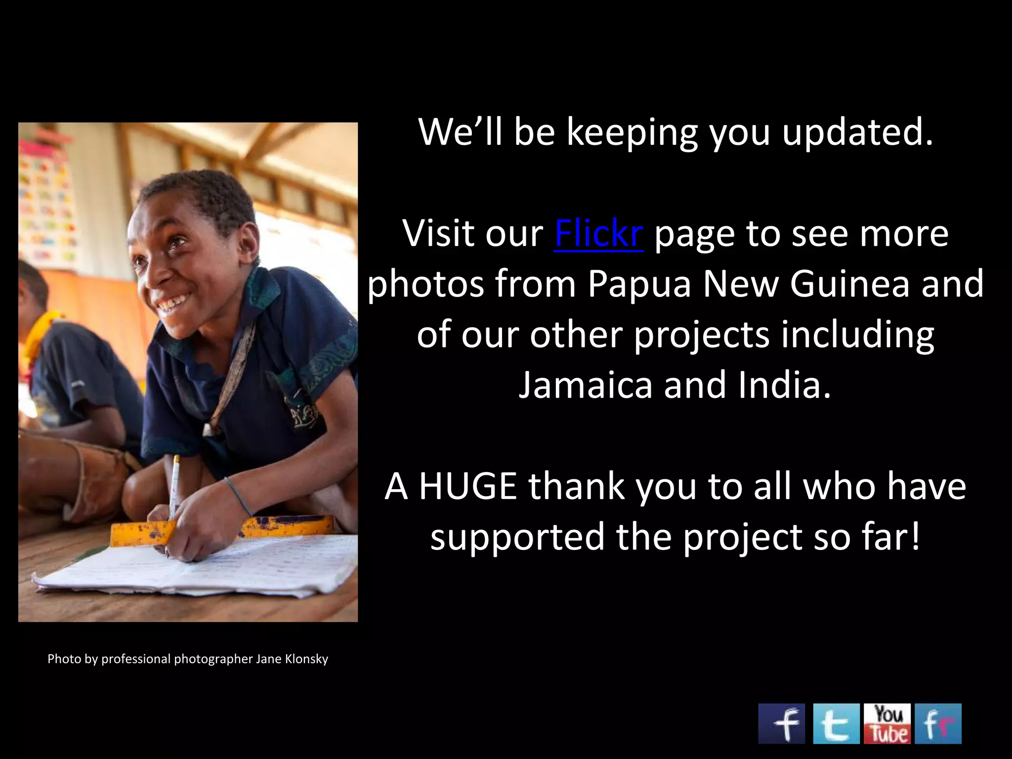 Building a school - Papua New Guinea | PPTX