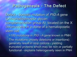 Anaemia PNH | PPT