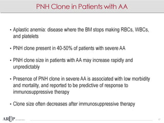 Paroxysmal Nocturnal Hemoglobinuria hematology aspect | PPT