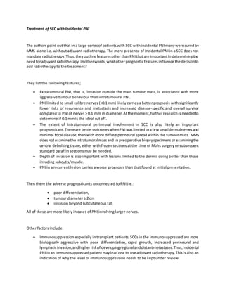 Pni and nmsc | DOCX