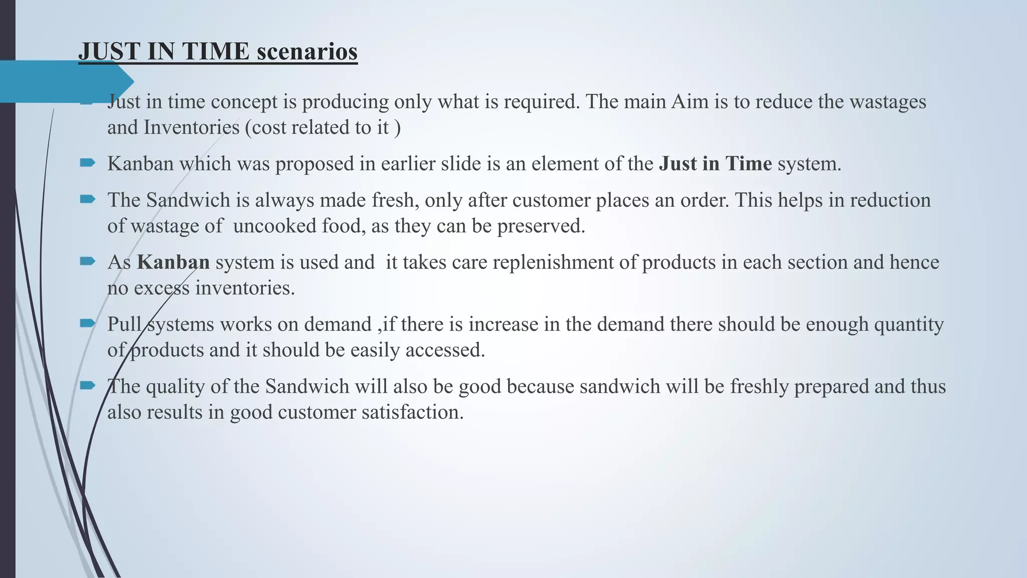 Lean and Process Improvement Implementation at Subway Restaurant | PPTX