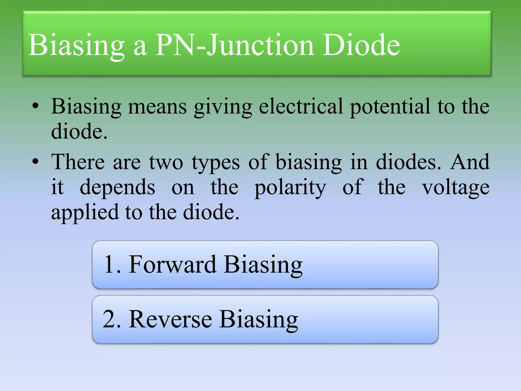PN junction | PPTX
