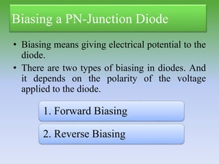 PN junction | PPTX