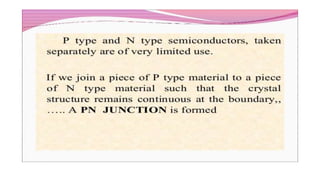 Pn junction diode | PPT