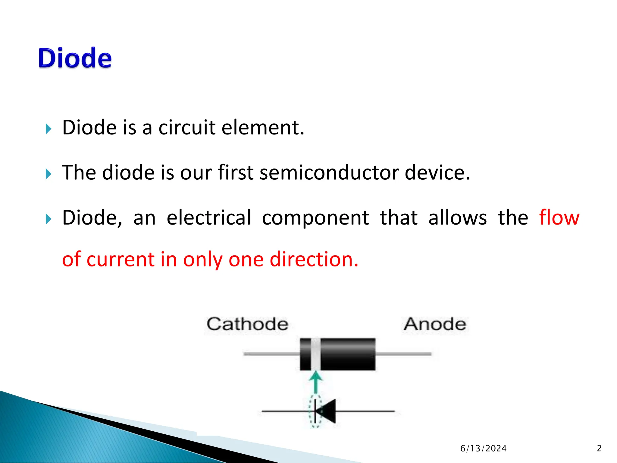 PN Junction Diode and its V - I Characteristics | PDF