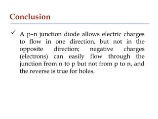 PN Junction Diode - VI Characteristics Working | PPTX