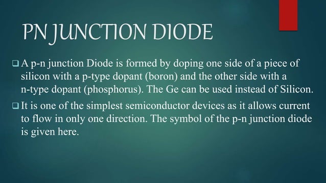 PN JUNCTION DIODE IN PHYSICS PROJECT.pptx | Physics | Science