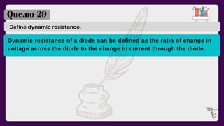 PN JUNCTION VIVA- VOCE | PDF