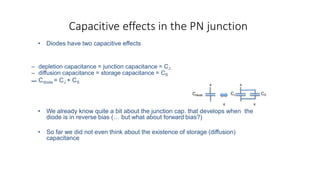 pn juntion and capacitive effects.pptx