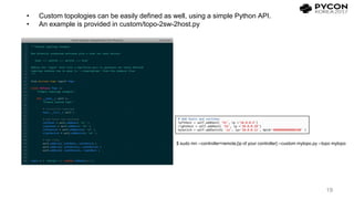What is SDN and how to approach it with Python | PPT