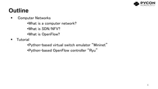 What is SDN and how to approach it with Python | PPT