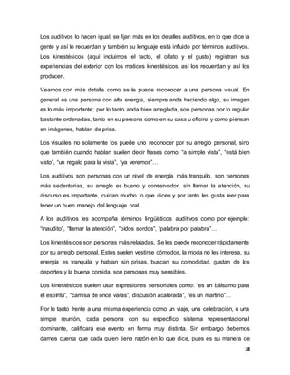 Progrmacion Neurolinguistica | DOCX