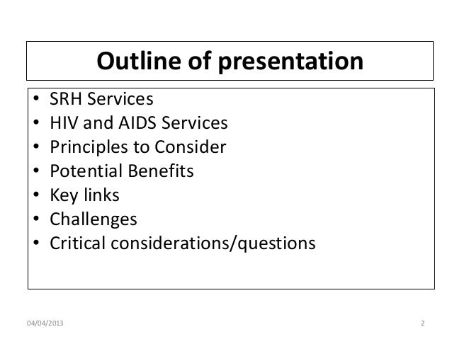 Panel Discussion Integration Of Hiv And Srhr