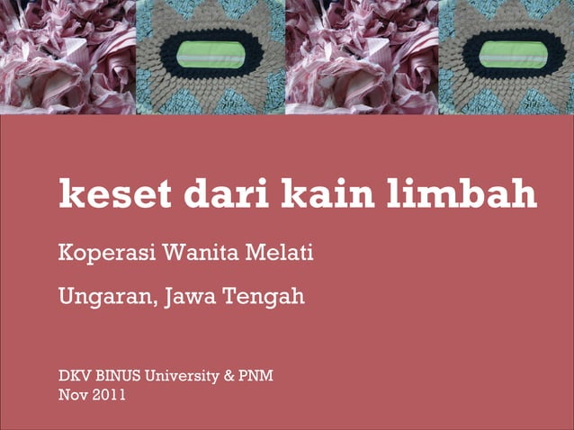 Kemasan Keset Koperasi Wanita Melati | PPT