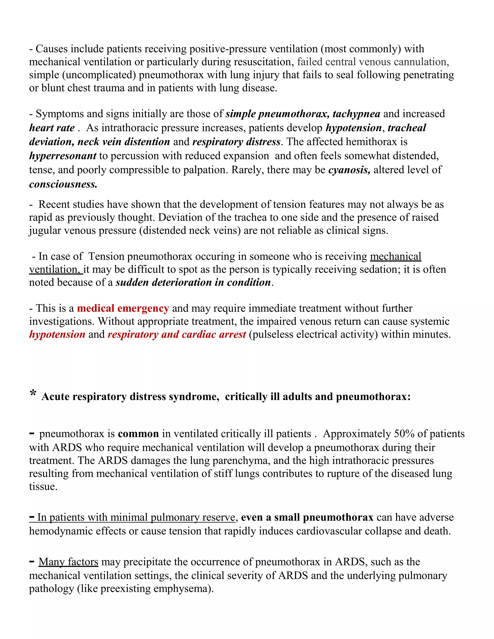 Walif Chbeir: Medical Imaging of PneumoThorax (PNO)–1 | PDF