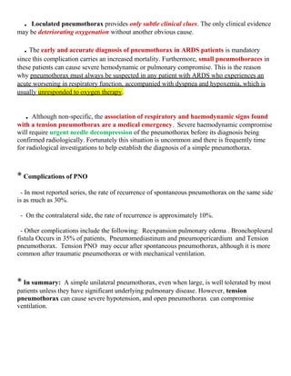 Walif Chbeir: Medical Imaging of PneumoThorax (PNO)–1 | PDF