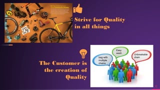 Total Quality Management in Production and Manufacturing | PPTX