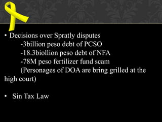 Pnoy administration | PPTX