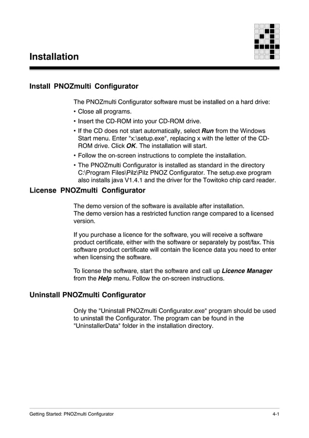 Pnoz multi configurator manual | PDF