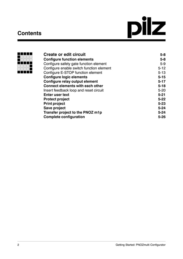 Pnoz multi configurator manual | PDF