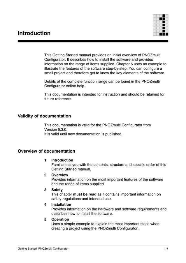 Pnoz multi configurator manual | PDF