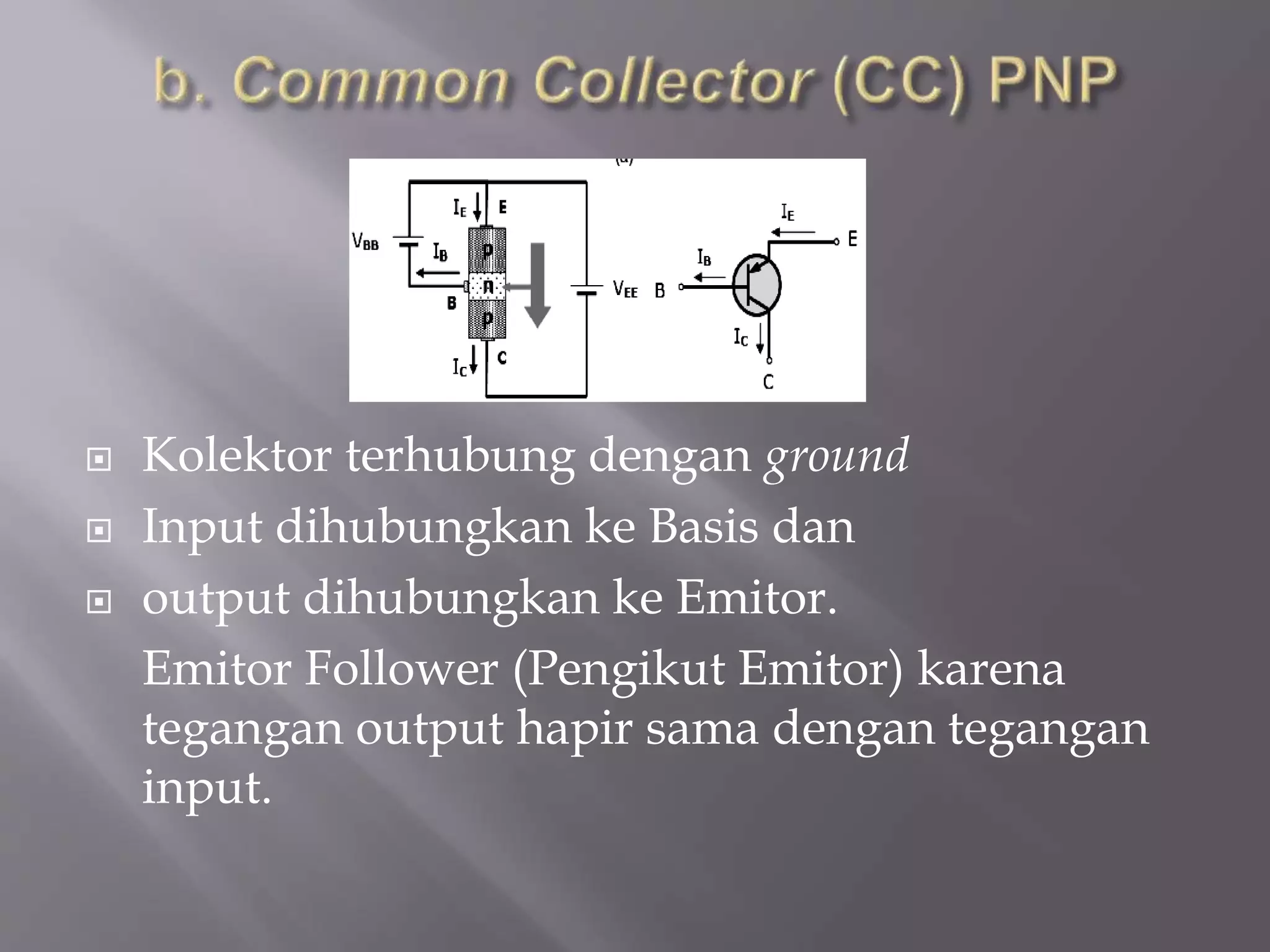 Transistor PNP | PPT