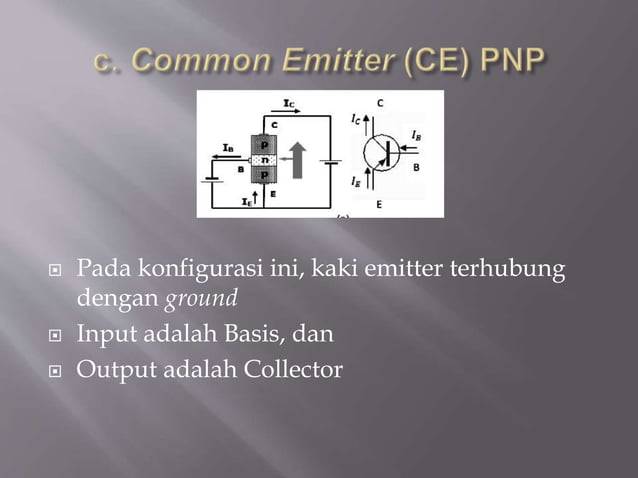 Transistor PNP | PPT