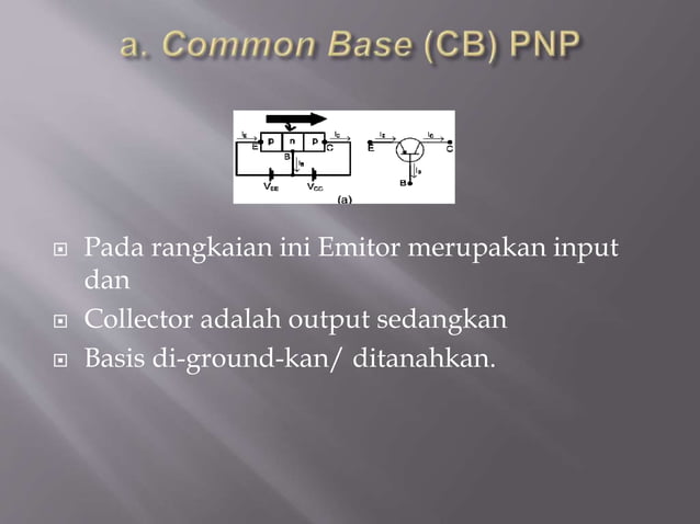 Transistor PNP | PPT