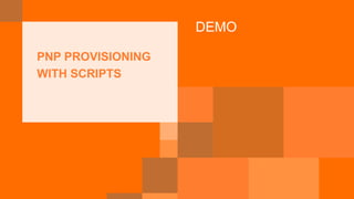 Who Needs A Developer For Automated SharePoint Provisioning | PPTX ...