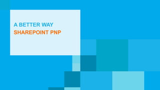 Who Needs A Developer For Automated SharePoint Provisioning | PPTX