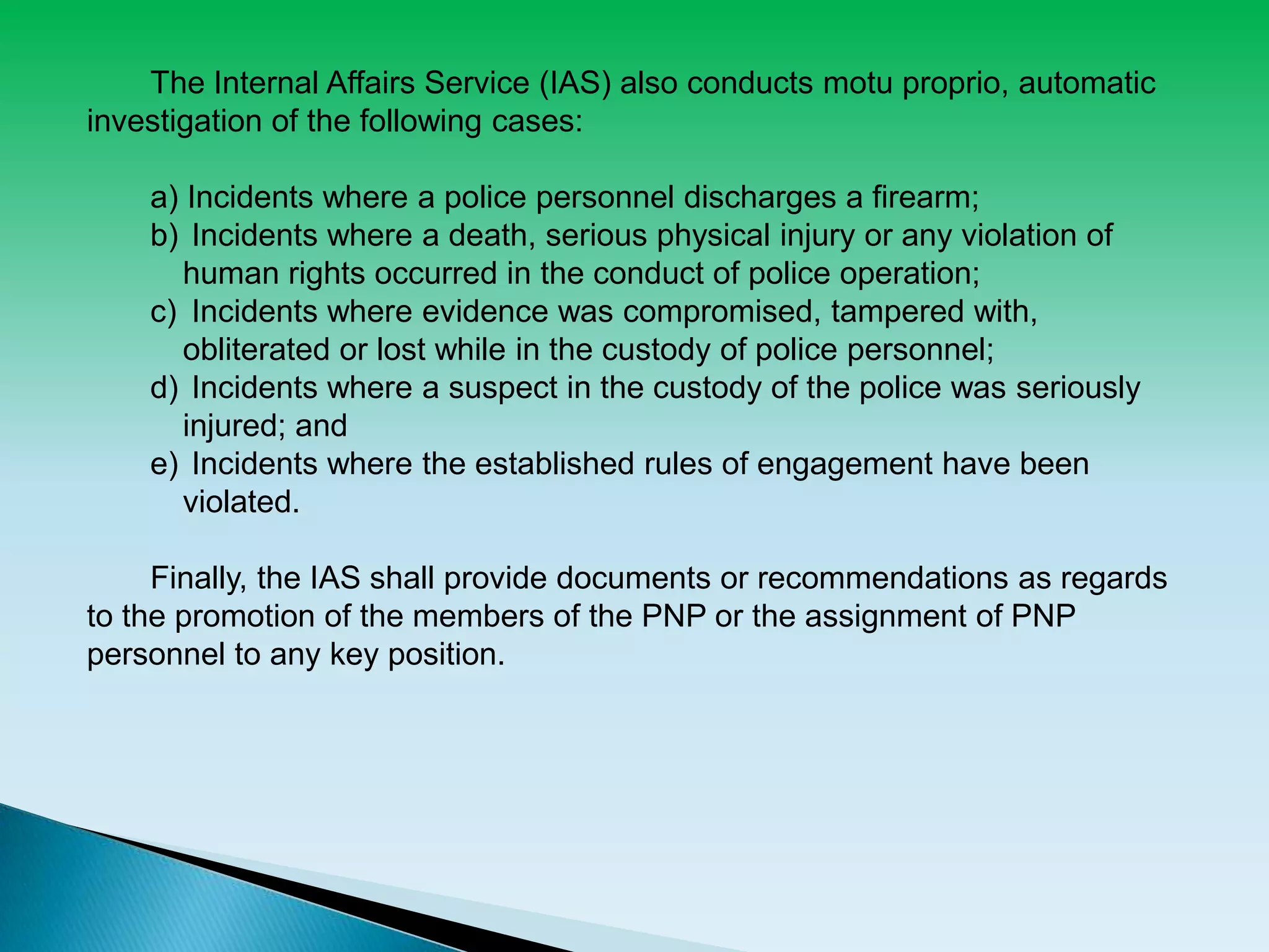 Pnp ias iid ppt | PPT