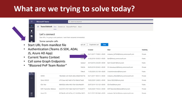 Blazor in Microsoft Teams | PPT