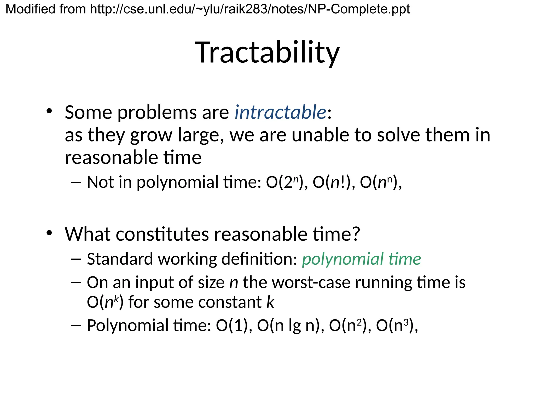 Algorithm analysis with NP hard, NP complete.pptx