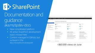 SharePoint Dev Ecosystem / PnP - July 2018 monthly call | PPT