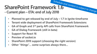 SharePoint Dev Ecosystem / PnP - June 2018 monthly call | PPT