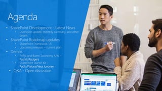 SharePoint Dev Ecosystem / PnP - June 2018 monthly call | PPT