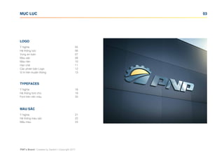 Tài liệu hướng dẫn sử dụng thiết kế Logo thương hiệu PNP Việt Nam | PDF