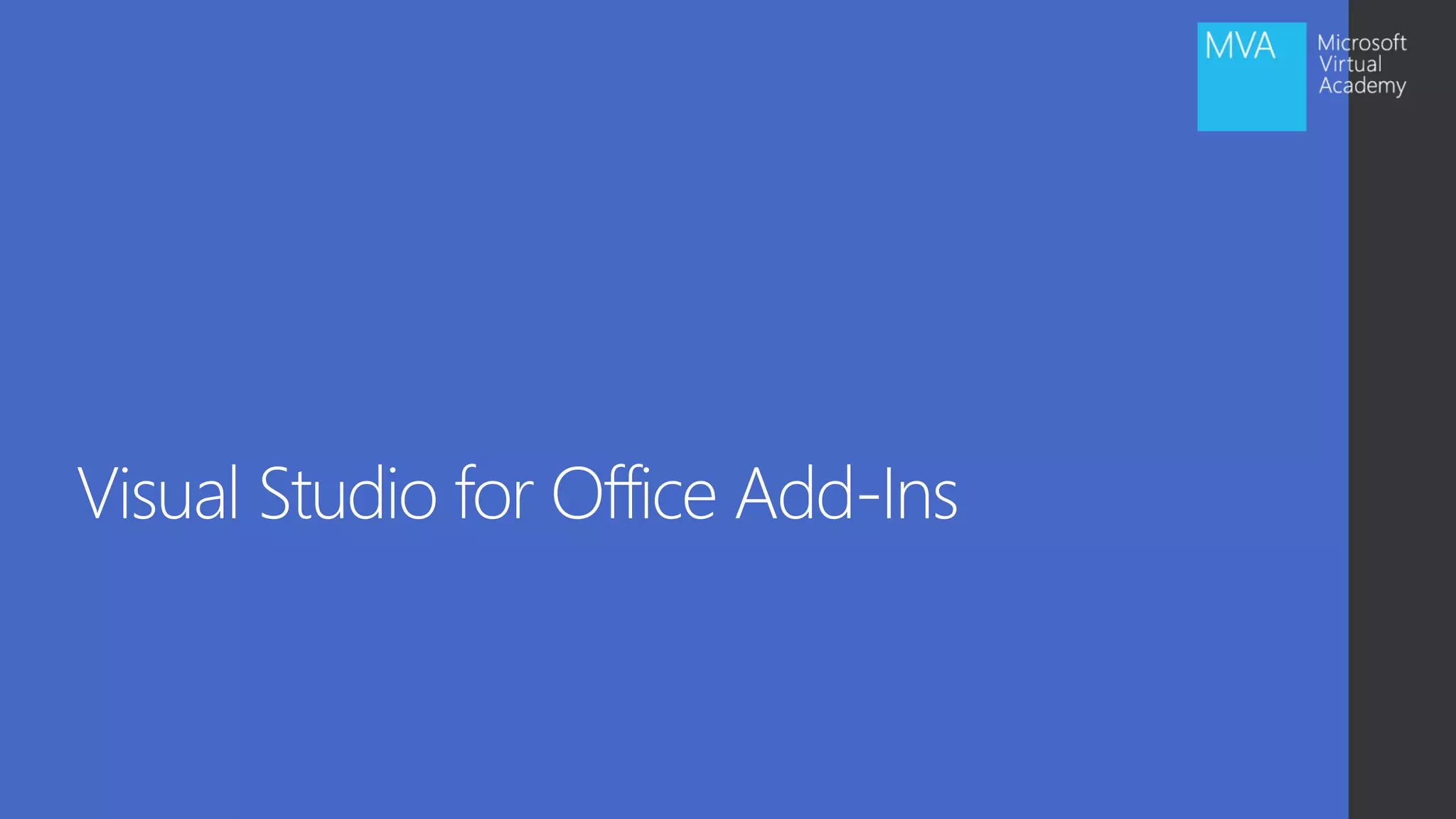 Patterns and Practices in Building Office Add-ins | PPTX | Desktop Publishing | Computer ...