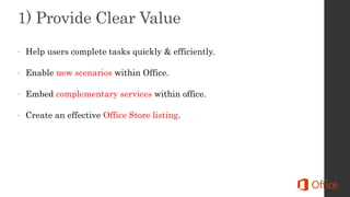 Patterns and Practices in Building Office Add-ins | PPTX | Desktop ...