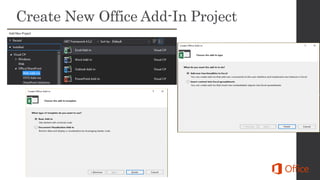 Patterns and Practices in Building Office Add-ins | PPTX | Desktop Publishing | Computer ...