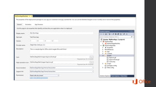 Patterns and Practices in Building Office Add-ins | PPTX | Desktop Publishing | Computer ...