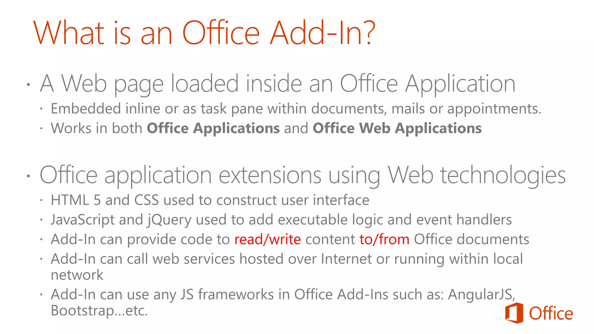 PnP in building office add ins - public | PPTX