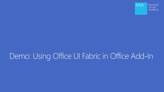 PnP in building office add ins - public | PPTX