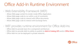 PnP in building office add ins - public | PPTX
